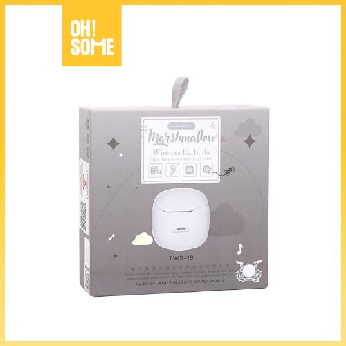 Jual OHSOME REMAX TWS- 19 Macaron Color True Wireless Stereo Earbuds ...