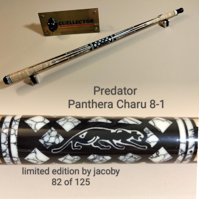 Jual stick billiard Predator panthera charu 8-1 limited edition ...
