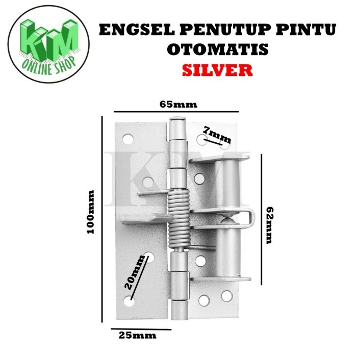 Jual Promo!! Engsel Pintu Otomatis 90 Derajat/Automatic Door Closer ...