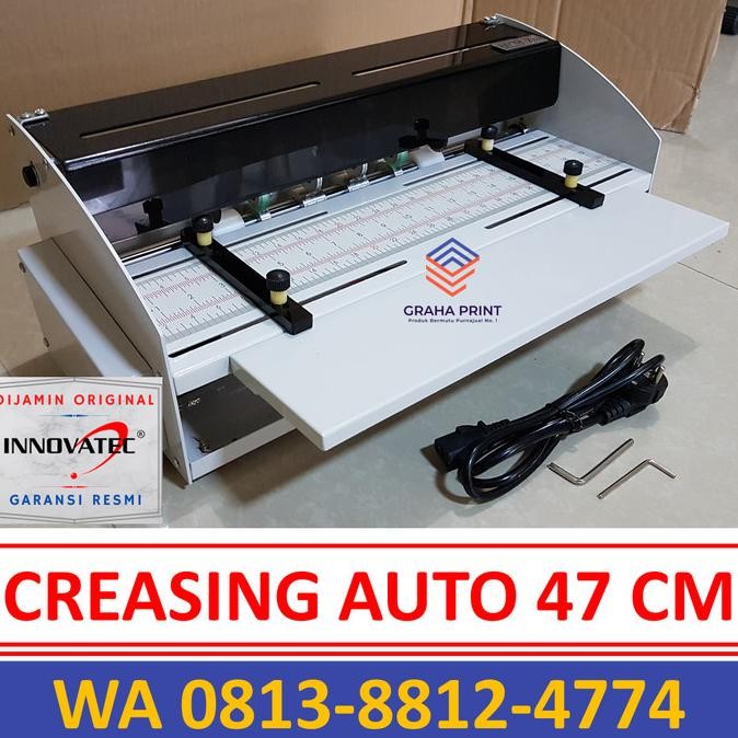 Jual Mesin Creasing Rel Porporasi 47 cm Otomatis INNOVATEC Pelobang ...