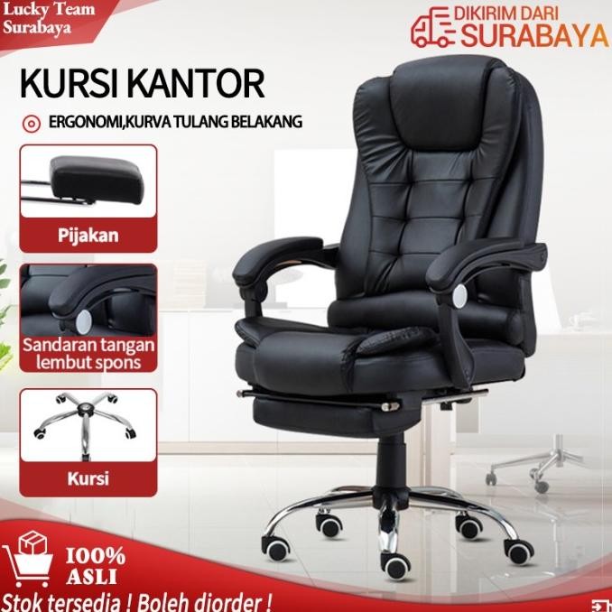 Jual Kursi Kantor Rotary Tinggi yang Dapat Disesuaikan kursi kerja ...