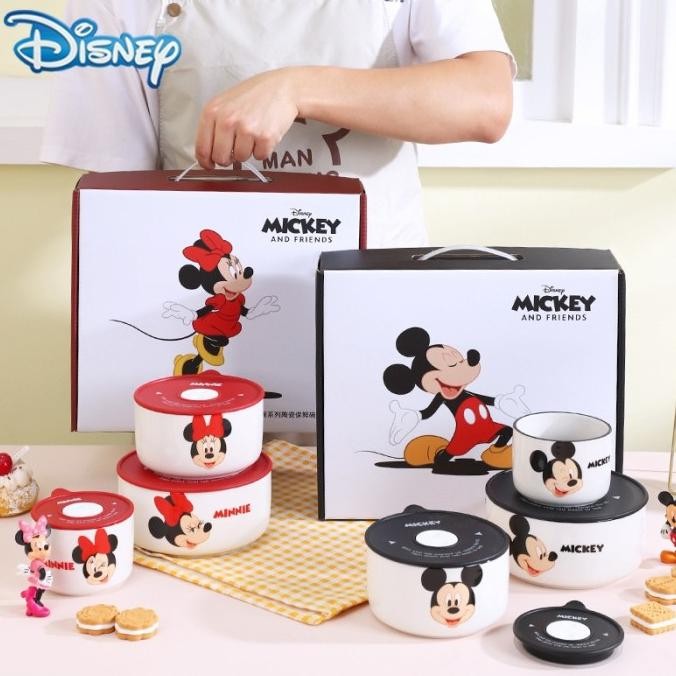 Jual ORIGINAL DISNEY LICENSE DISNEY CERAMIC CONTAINER GIFT SET GIFT BOX ...