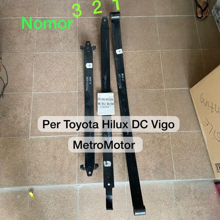 Jual Per Daun Belakang Toyota Hilux Vigo Double Dobel Cabin Dc | Shopee ...