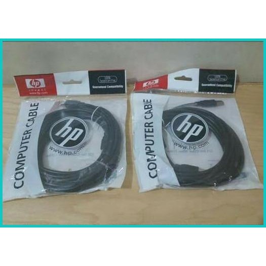 Jual Kabel Printer USB 2.0 HP 5 Meter / Cable Printer HP 5Meter ...