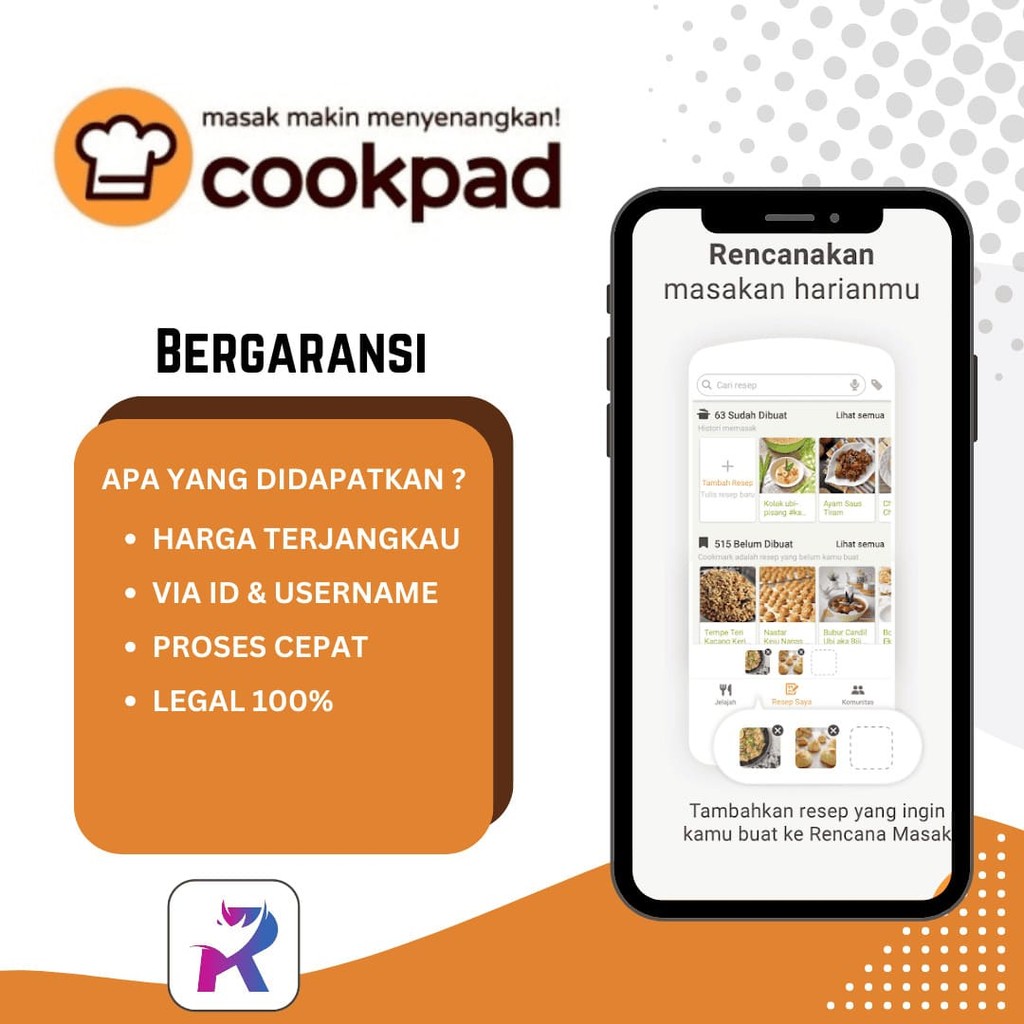 Jual Cookpad Premium 1 Tahun Full Garansi (Proses Tercepat Buka 24 Jam ...