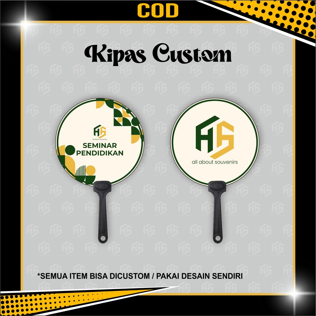 Jual KIPAS CUSTOM / HANDFAN CUSTOM / KIPAS SOUVERNIR, MEDIA PROMOSI ...