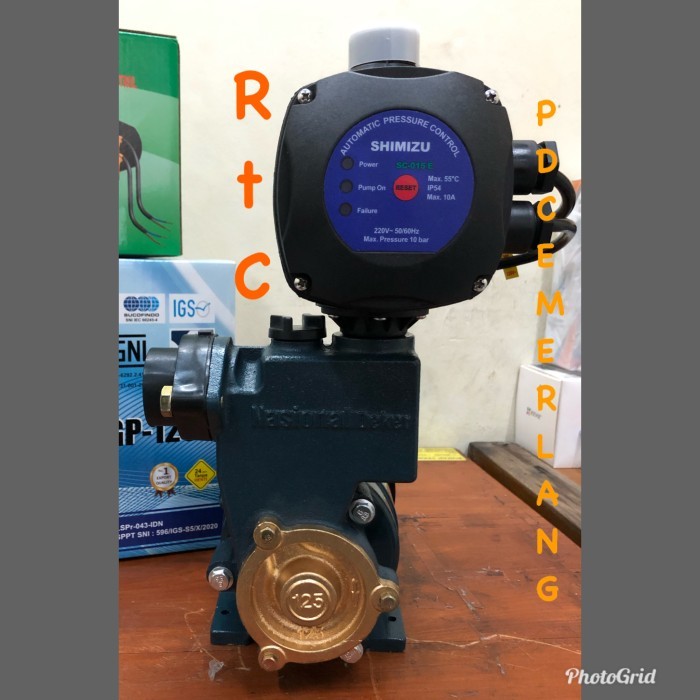 Jual Sale Pompa Pendorong Toren Air Otomatis Booster Pump Automatic Pressure | Shopee Indonesia