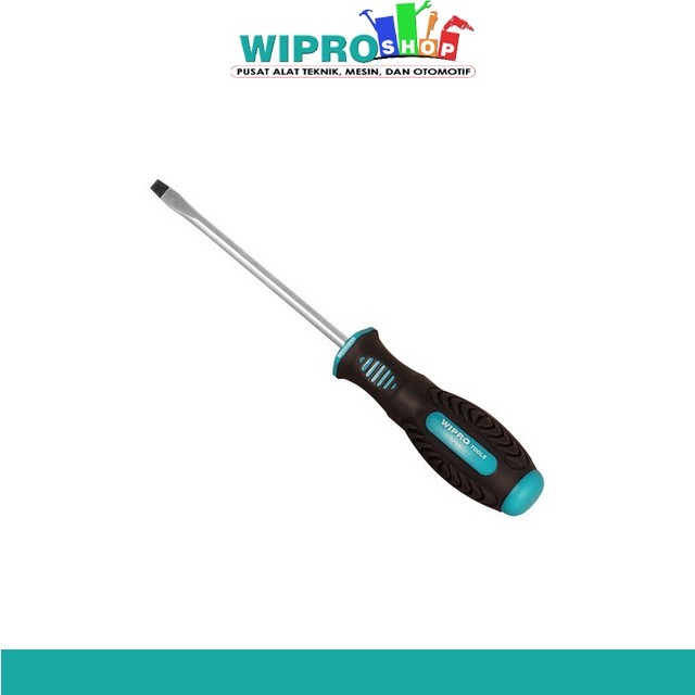 Jual Wipro Obeng Soft Handle TPR (WPS 007) - 3"X5mm 0305S - 4"X6mm ...