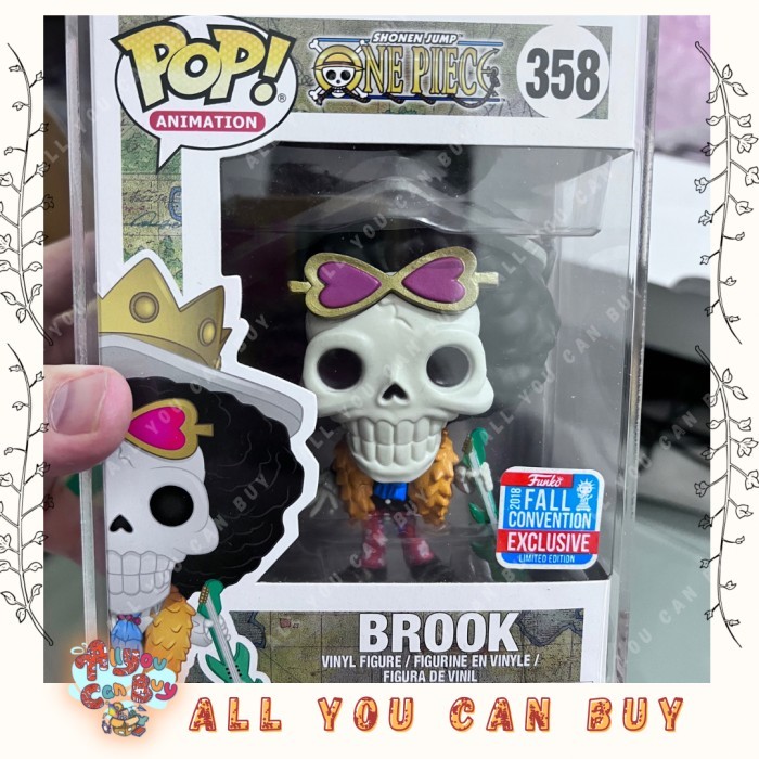 Jual Funko Pop One Piece Brook Fall Convention 2018 (Super Rare ...
