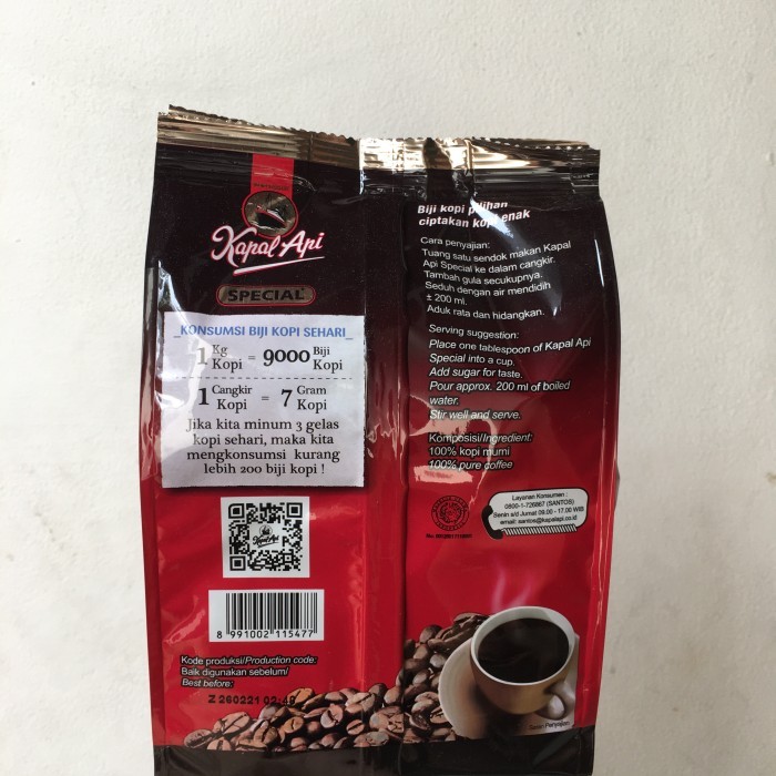 Jual Kopi Kapal Api Special 380G / Kapal Api Spesial 380 Gr | Shopee ...