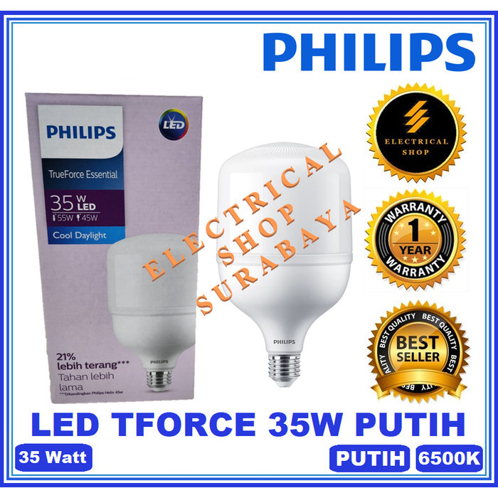 Jual PHILIPS LAMPU LED TRUEFORCE 35W 35 W WATT PUTIH (HARGA GROSIR GARANSI) | Shopee Indonesia