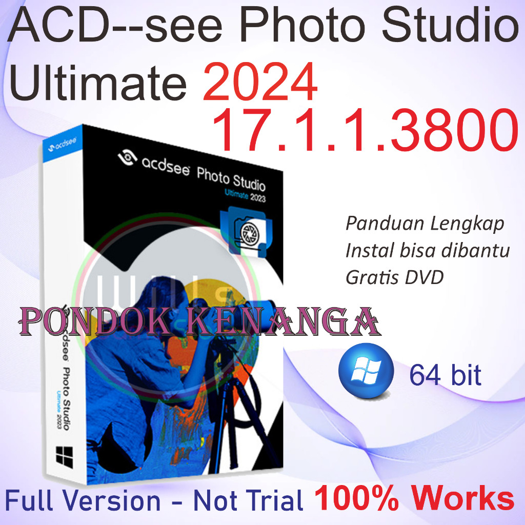 Jual ACDSee Photo Studio Ultimate - Full version - Lifetime Permanent | Shopee Indonesia