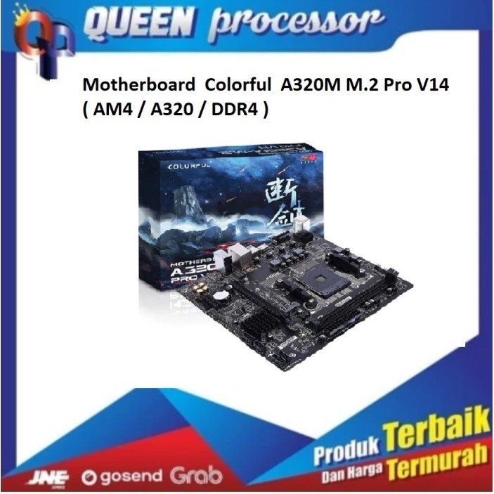 Jual Motherboard Colorful A320M M.2 Pro V14 ( AM4 / A320 / DDR4 ...
