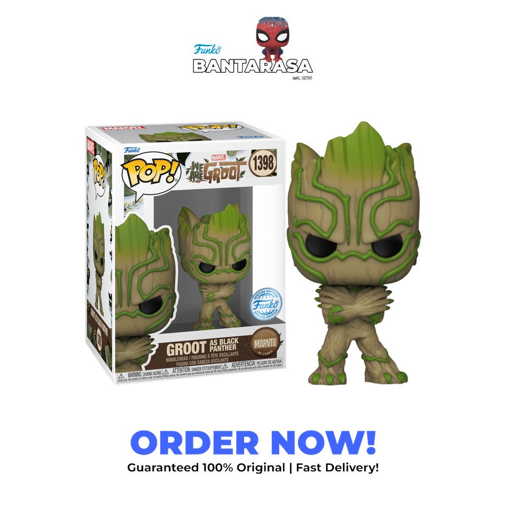 Jual Funko Pop! Marvel 85th Anniversary: We Are Groot - Groot as Black ...