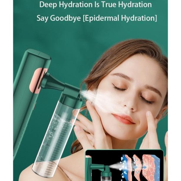 Jual Portable Facial Oxygen Spray Injection Oksigen Nano Atozer 80Ml ...