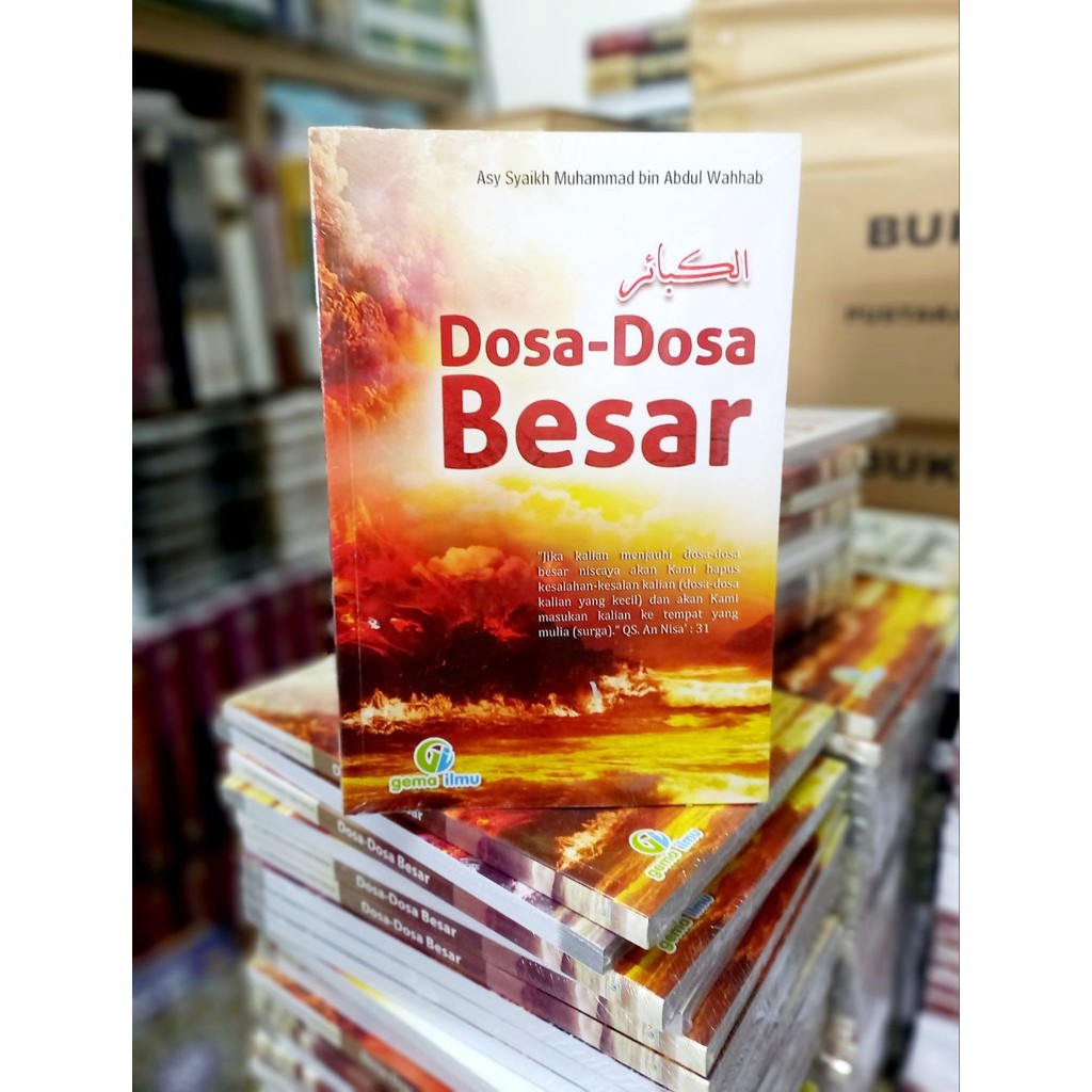 Jual Buku Dosa-Dosa Besar - Asy Syaikh Muhammad bin Abdul Wahhab - Gema ...