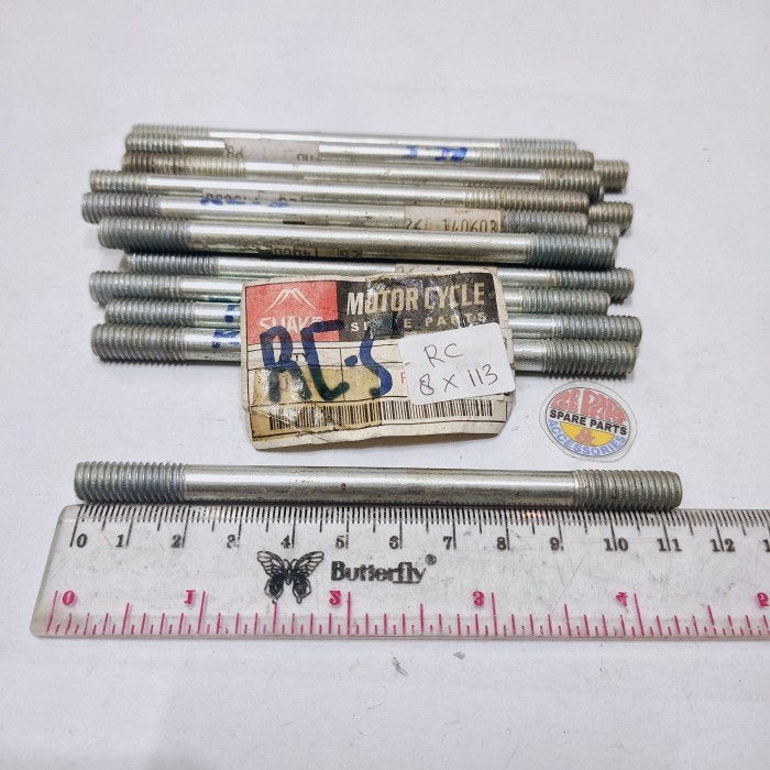 Jual Baut Blok Seher Rc 8Mm 113Mm Baut Tanam Tusuk Boring Suzuki Barang Langka | Shopee Indonesia