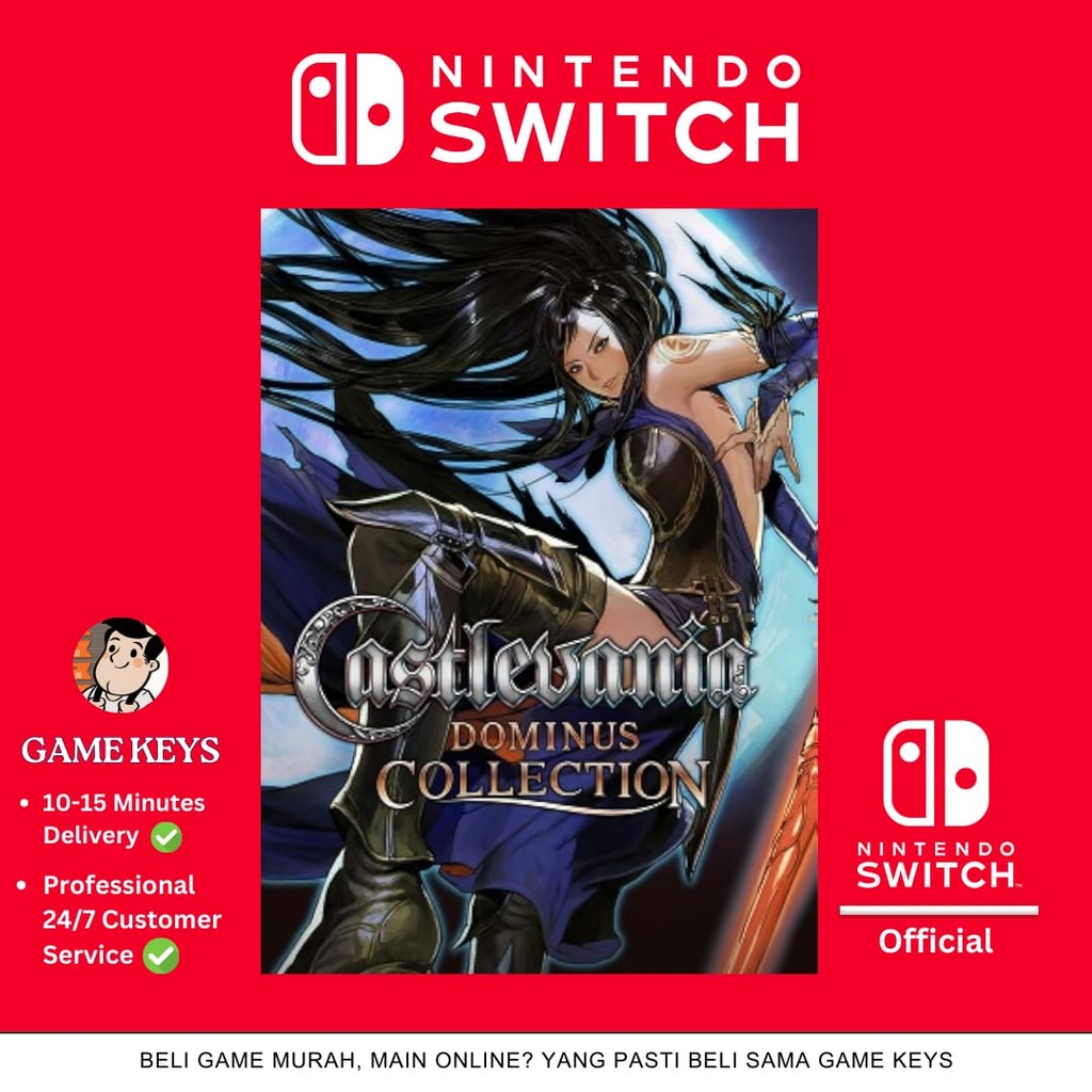 Jual Castlevania Dominus Collection | Nintendo Switch | Shopee Indonesia