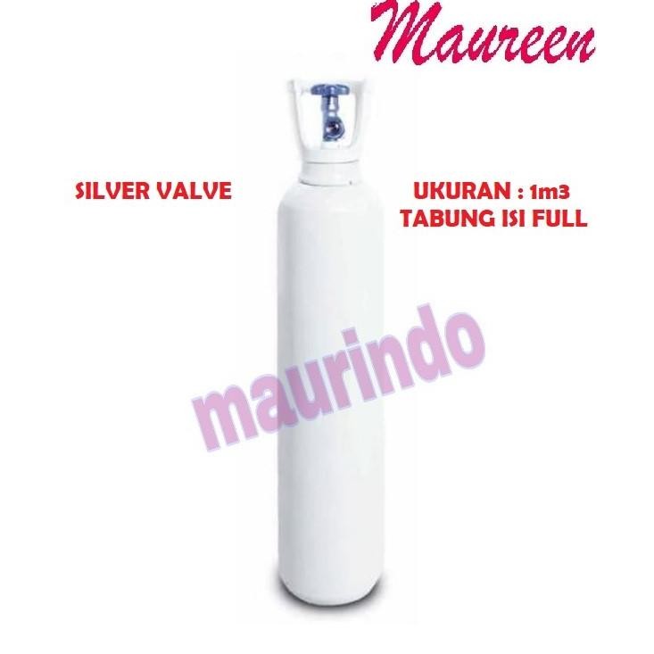 Jual Tabung Oksigen 1M3 Tabung O2 1 m3 Isi Full Siap Pakai Tabung Saja ...