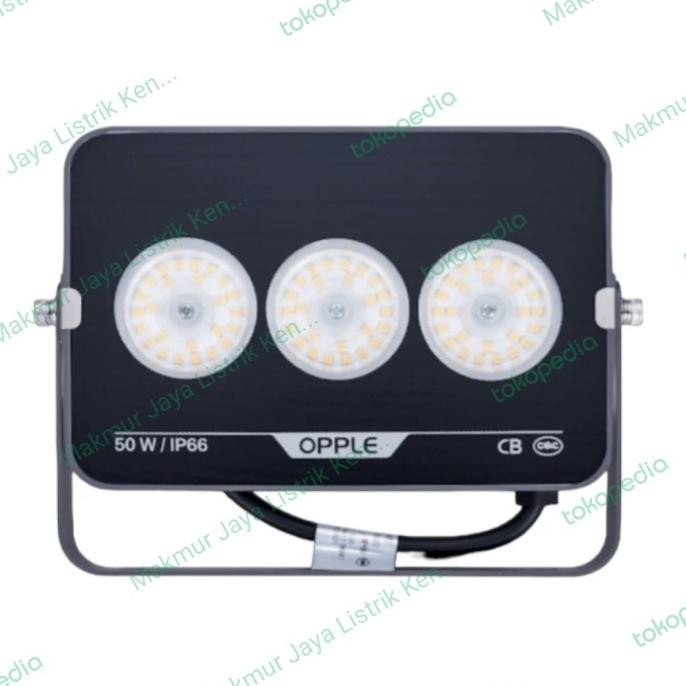 Jual Lampu sorot Led Floodlight Opple 50w 50 watt EQ Putih Lampu Tembak | Shopee Indonesia