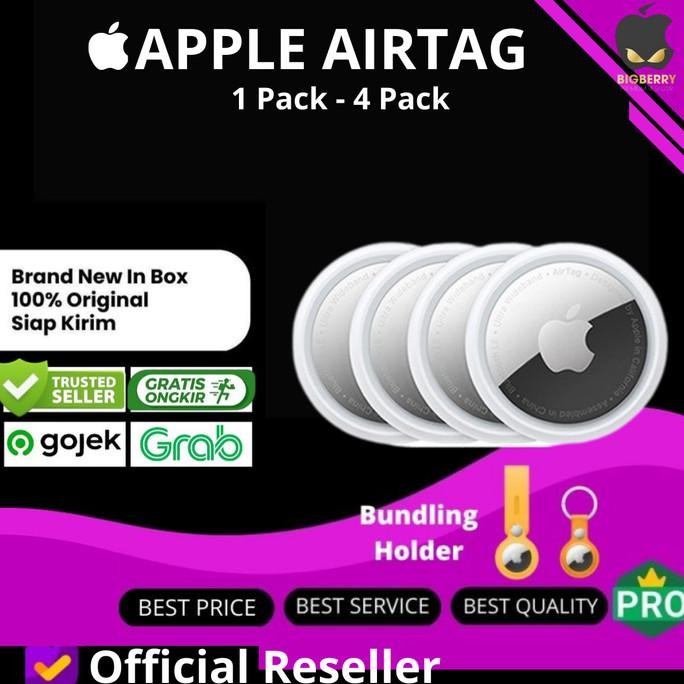 Jual BEBAS ONGKIR - Apple AirTag 2021 Original 1 / 4 Pack iPhone ...