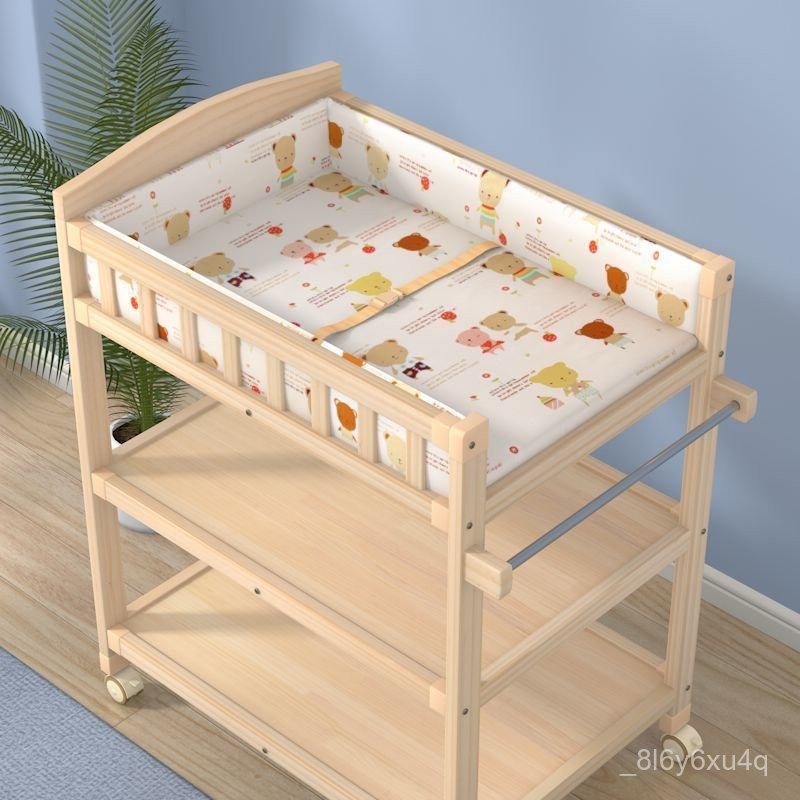 Jual Diaper-Changing Table Baby Solid Wood Diaper Changing Nursing ...