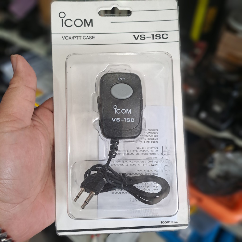 Jual PTT Icom V80 Hand set Ht Icom V8 Ear set Alinco Dj 196 Head set ...