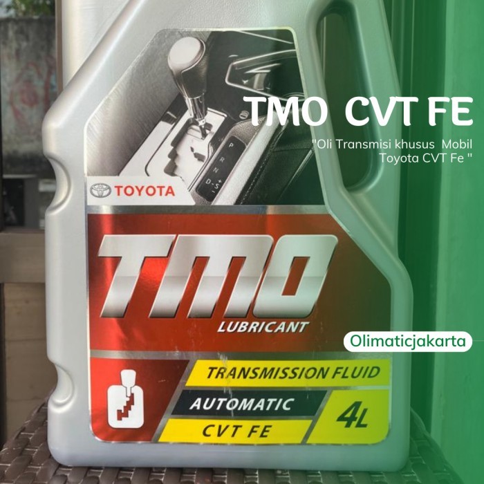 Jual Oli Matic Tmo Cvt Fe Transmission Fluid Automatic Galon 4 Liter ...