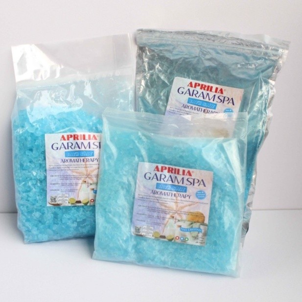 Jual GARAM RENDAM APRILIA 250 gram/ rendam badan tangan kaki | Shopee ...
