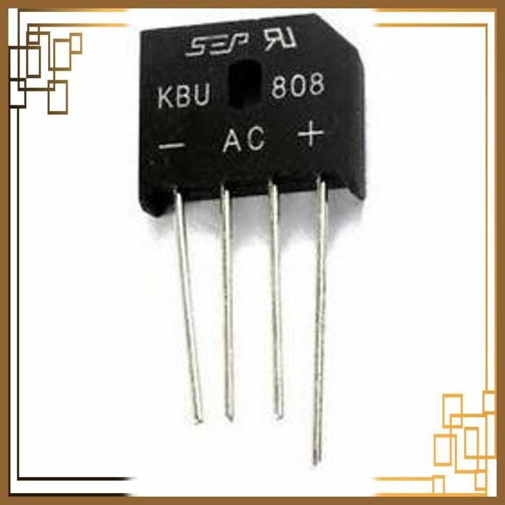 Jual [SRE] KBU 808 KBU808 Dioda Sisir Single Phase 8A 800V Bridge ...