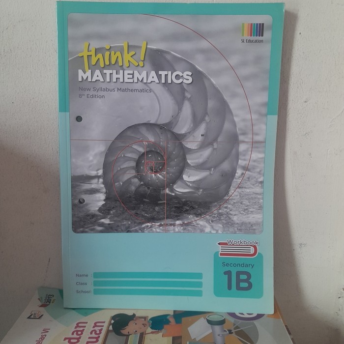 Jual Jual! Think! Mathematics Workbook 1B | Shopee Indonesia