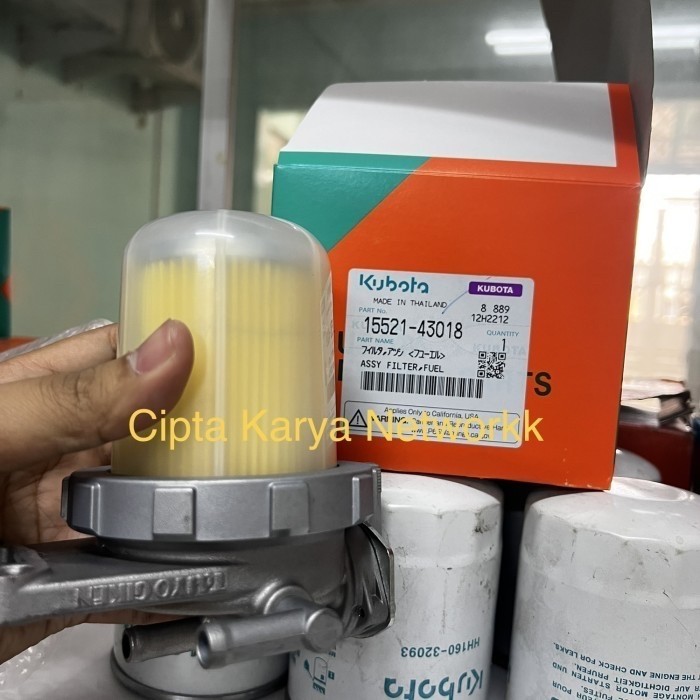 Jual Tersedia! Fuel Filter Kubota L4400 15521-43018 Made In Japan ...
