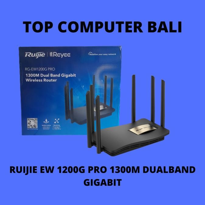 Jual Ruijie Reyee RG EW1200G PRO 1300M Dual Band Gigabit Wireless ...
