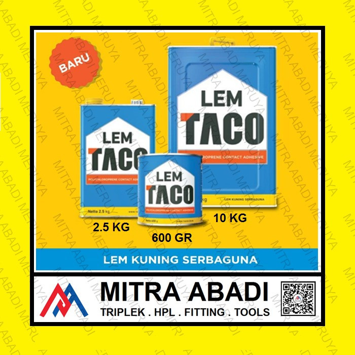 Jual Lem Taco Blek 10Kg Kuning Fox Hpl Pvc Sheet Vinyl Lantai Superbond | Shopee Indonesia