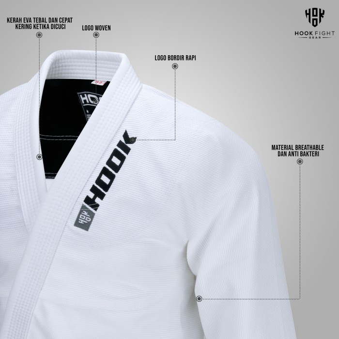 Jual Gi BJJ Jiu Jitsu Hook, BJJ Gi Hook, Jiujitsu Gi Hook, Baju BJJ ...