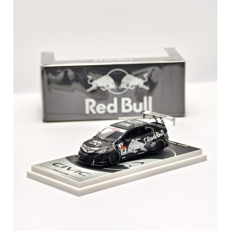 Jual Time Micro Honda Civic FD2 Type R Red Bull #16 Race Edition MOTUL ...