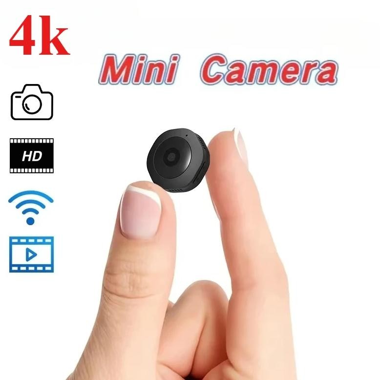 Jual MINI 4K HD 1080P CAMERA COVERT SMALL NANNY CAM VIDEO VOICE ...