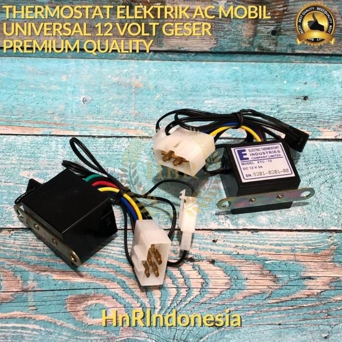 Jual Thermostat Elektrik Pengatur Suhu Ac Mobil Universal 12V 12 Volt | Shopee Indonesia