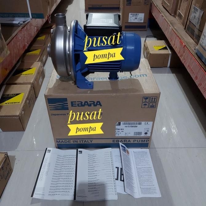 Jual POMPA EBARA CDXM 90/10 1 HP POMPA BOOSTER EBARA STAINLEES CDXM 90/10 ORIGINAL DAN ...