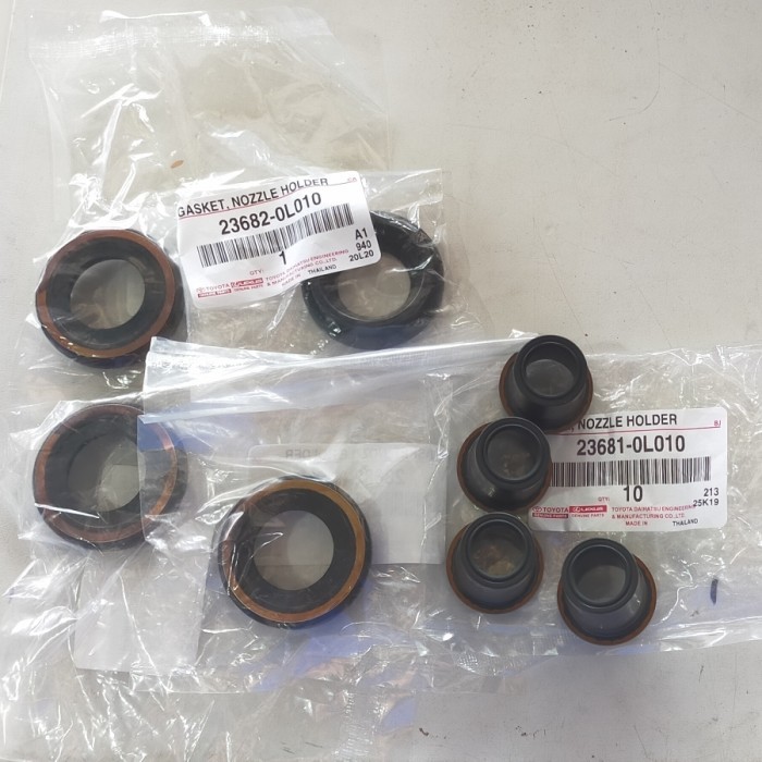 Jual Seal Nozzle Injector Diesel Set Toyota Innova/Fortuner 2Kd Ori ...