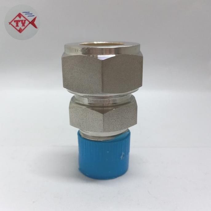 Jual MALE CONNECTOR SS316 18MM OD X 1/2" NPT/MALE CONNECTOR STAINLESS ...
