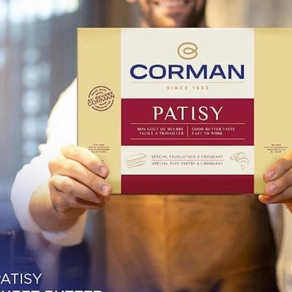 Jual Corman Patisy Sheet Butter Blend 2 Kg Mentega Korsvet Untuk Lanasi ...