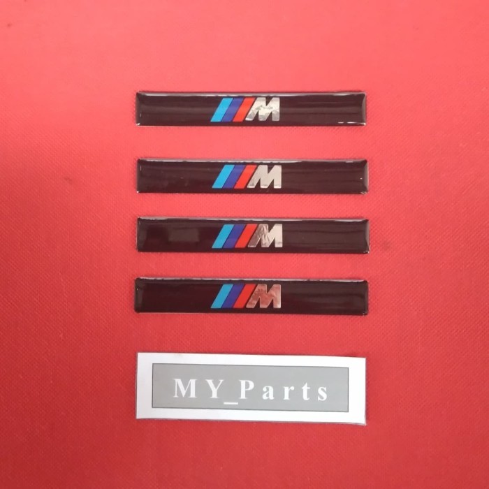 Jual Sticker Emblem M3 Side Moulding List Bodi BMW e36 | Shopee Indonesia