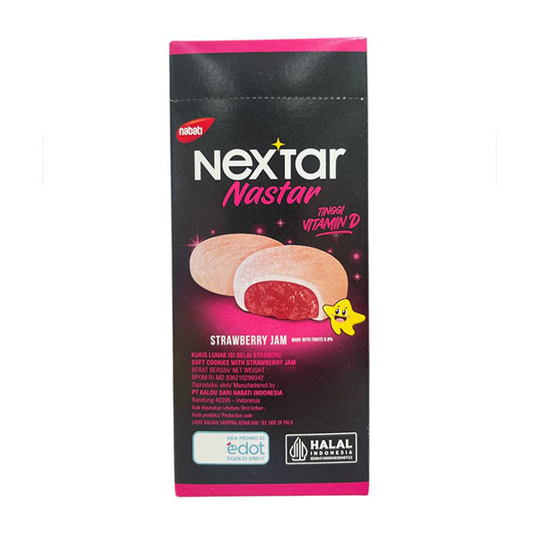 Jual NEXTAR COOKIES STRAWBERRY 90 GR | Shopee Indonesia