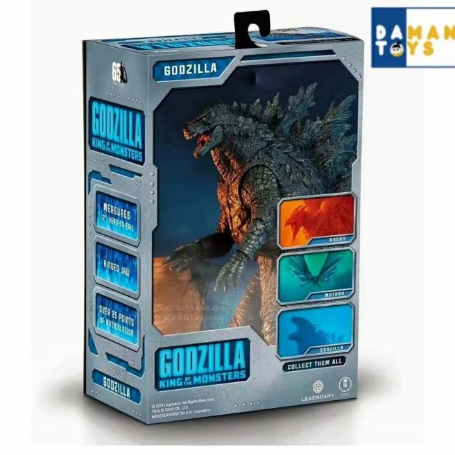 Jual Action Figure Neca Godzilla Mainan King Of Monster Gozila 2019 Kaiju | Shopee Indonesia