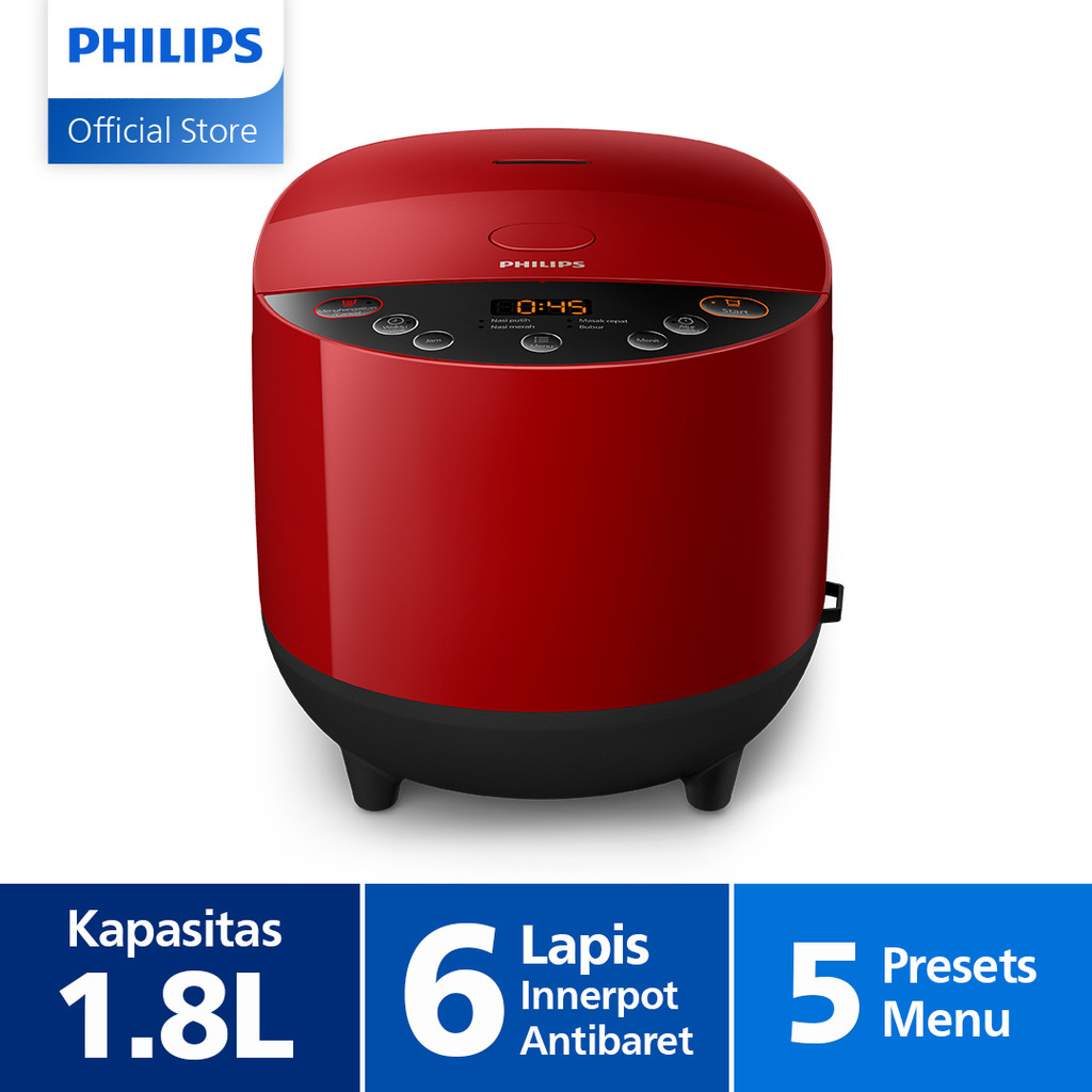 Jual Philips Digital Rice Cooker / Magicom HD4515/29 1.8 L Lapisan ...