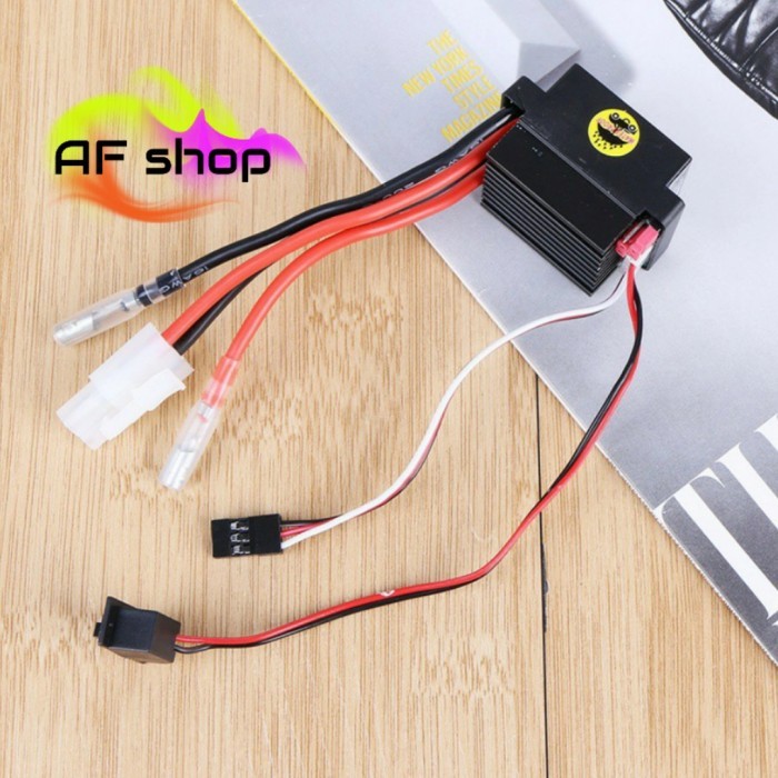 Jual Rc Esc 320a 6-12v Pengendali Kecepatan Brushed Esc Dengan Bec 2a ...