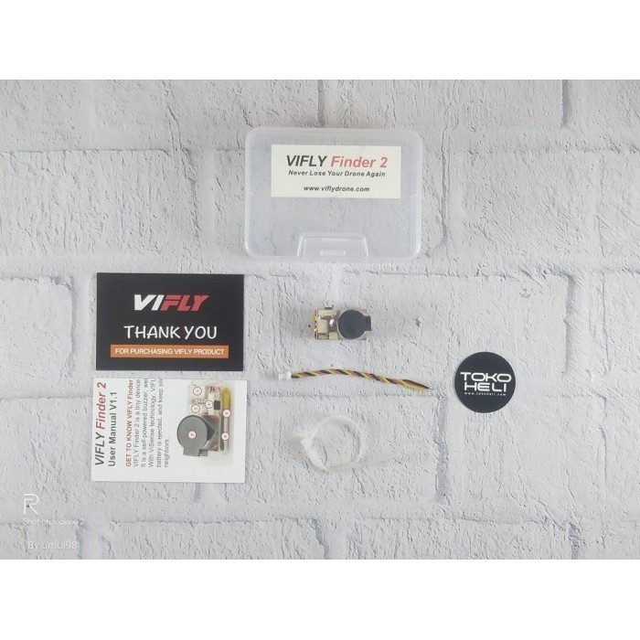 Jual Vifly Finder 2 Super Loud 5V Buzzer Tracker Over 100dB w/ Battery ...