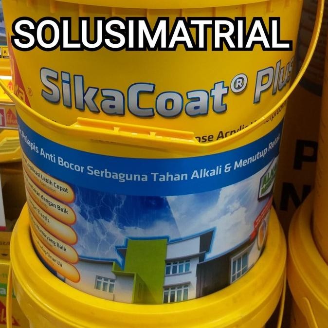 Jual Sikacoat Sika Coat Plus Cat Anti Bocor 20kg | Shopee Indonesia