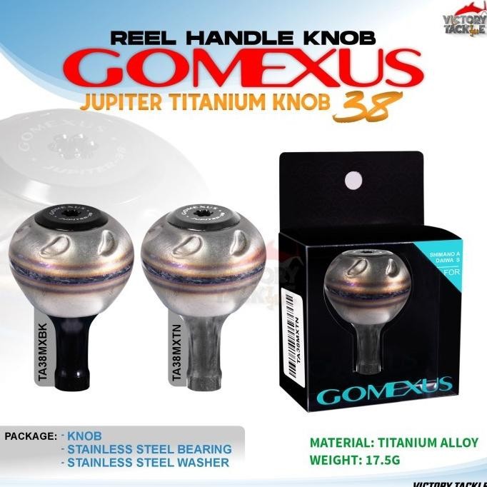 Jual Knob Gomexus Jupiter Titanium 38 mm | Shopee Indonesia